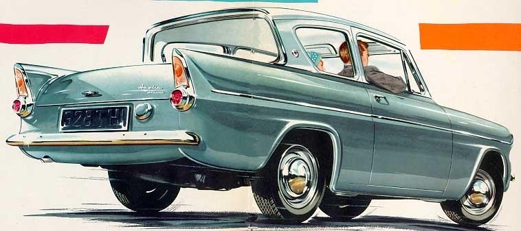 transpress nz: Ford Anglia 105E