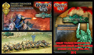 Wargame News and Terrain: Avatars of War: Thunder Warrior Boxed Set Offer
