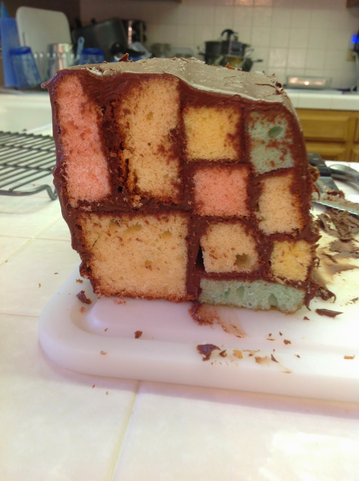 Scientifically Full of Art : Mondrian Cake
