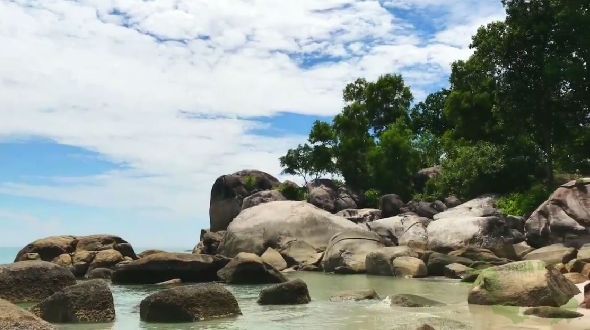 Menakjubkan ! Inilah Bukti Foto Keindahan Pantai Matras Bangka - Zona ...
