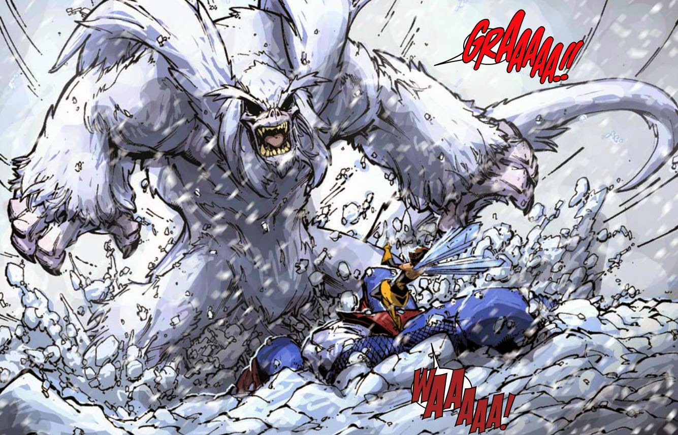 I Loved the Yeti: [Marvel Week] The Avengers vs. Yeti