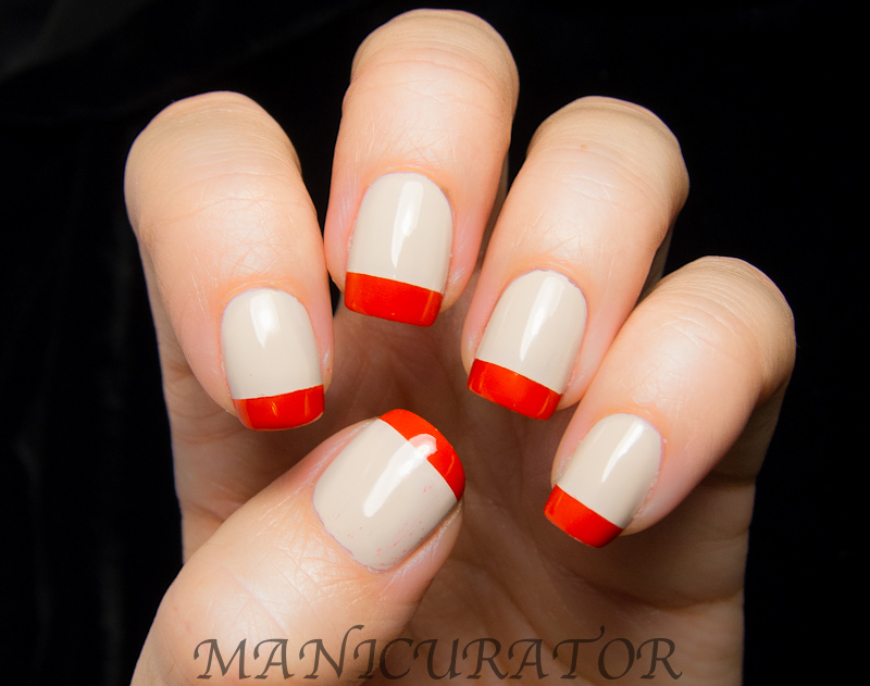 Abstract Nail Art Challenge - French Tips