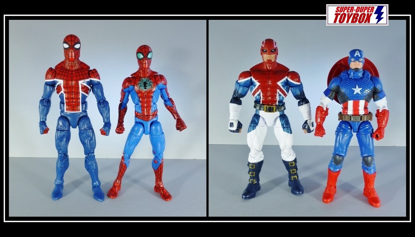 Super-DuperToyBox: Marvel Legends Capt. Britain & Spider-UK