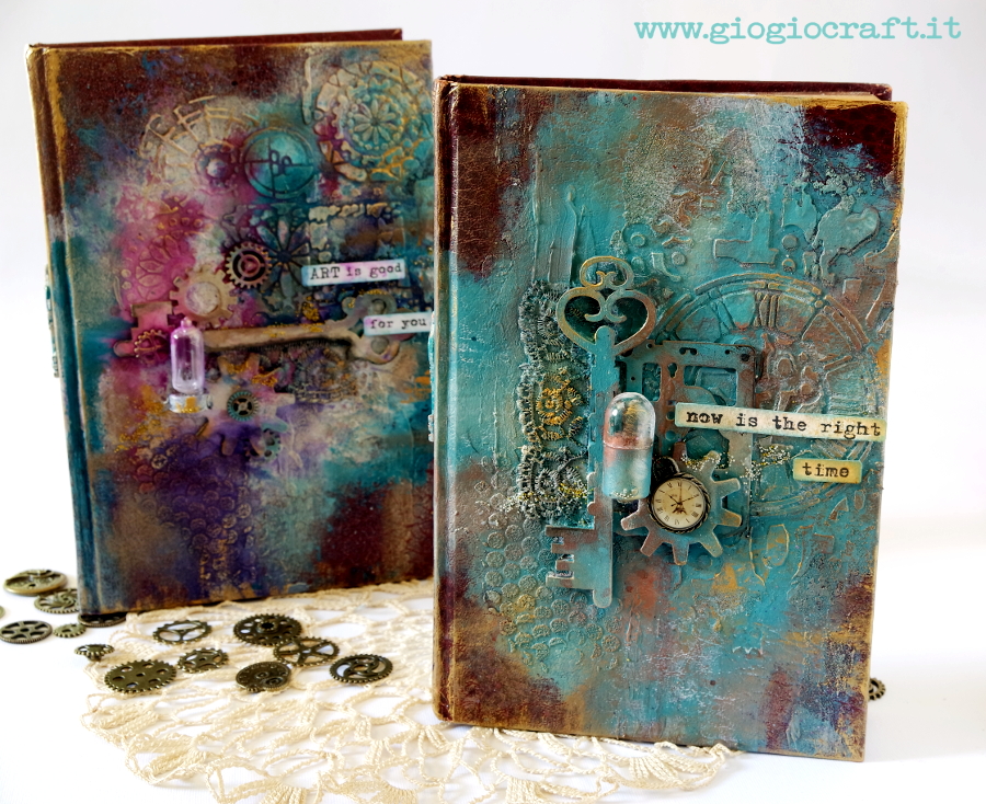 GiogioCraft: Tutorial: Altered Book Covers: Classic or Funky?