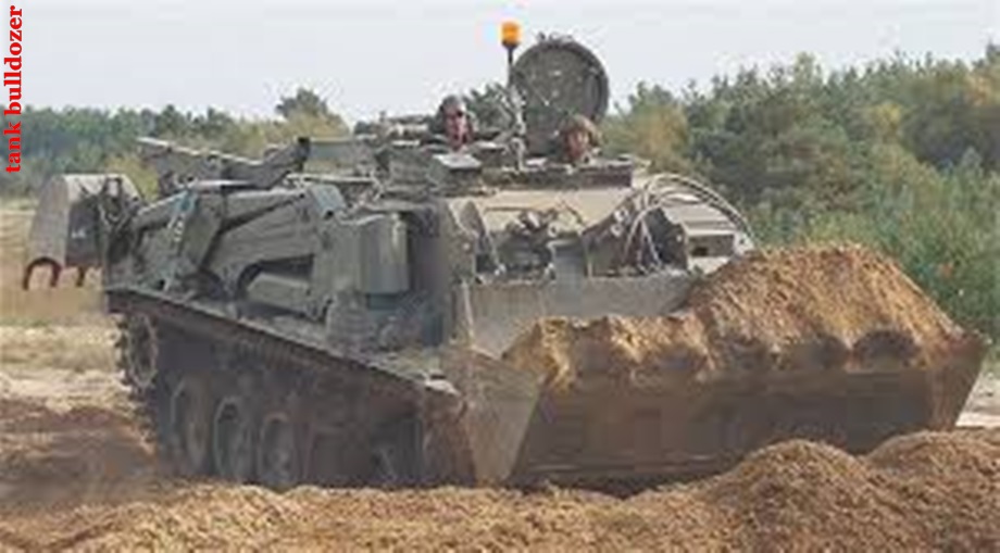 Cambodia Military Science : Tank Bulldozer