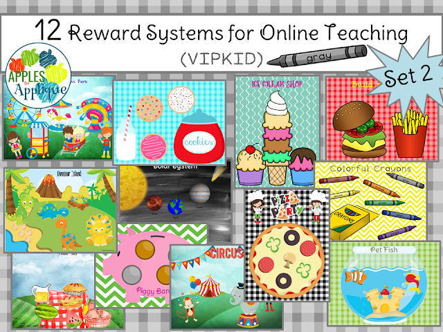 Apples to Applique: Favorite Props and Reward Systems for Teaching Online