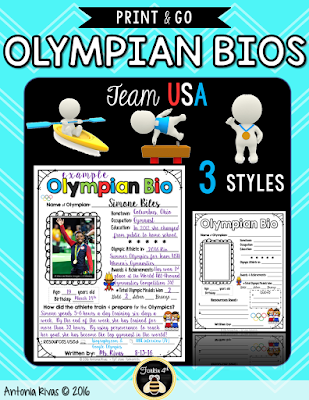 forkin4th: Team USA Olympic Biography Posters