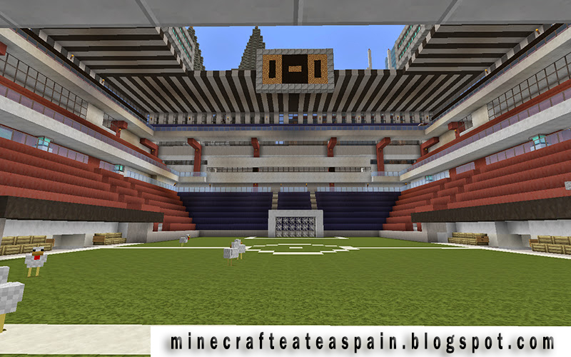 ¡MINECRAFTEATE!: Estadio Minecraft Edition
