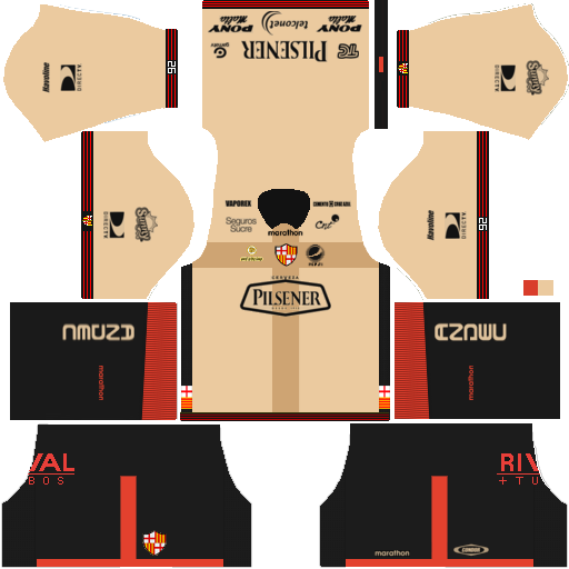 FTS 15 Kits: DLS Y FTS: KITS Barcelona SC 2018