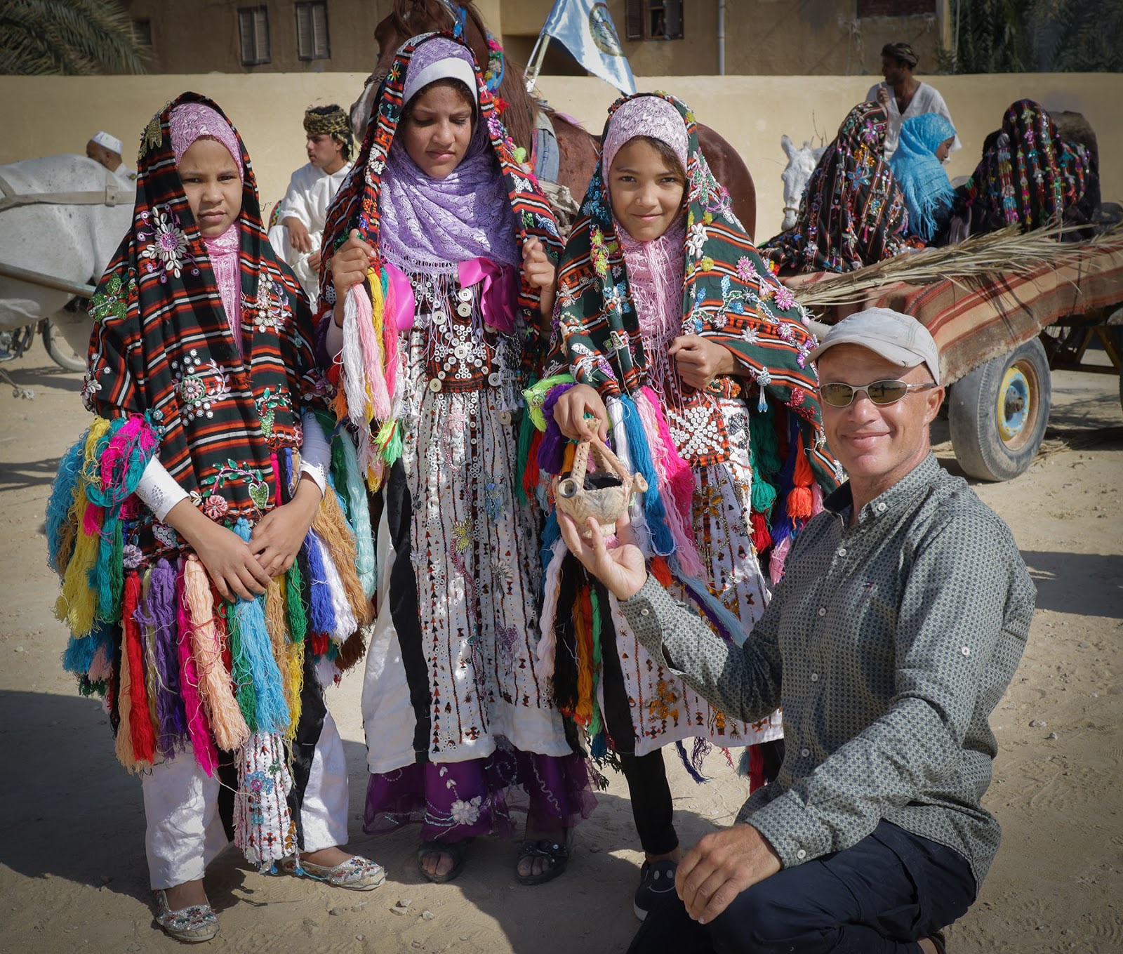 Siwa Live: Traditional costumes of the women in Siwa Oasis