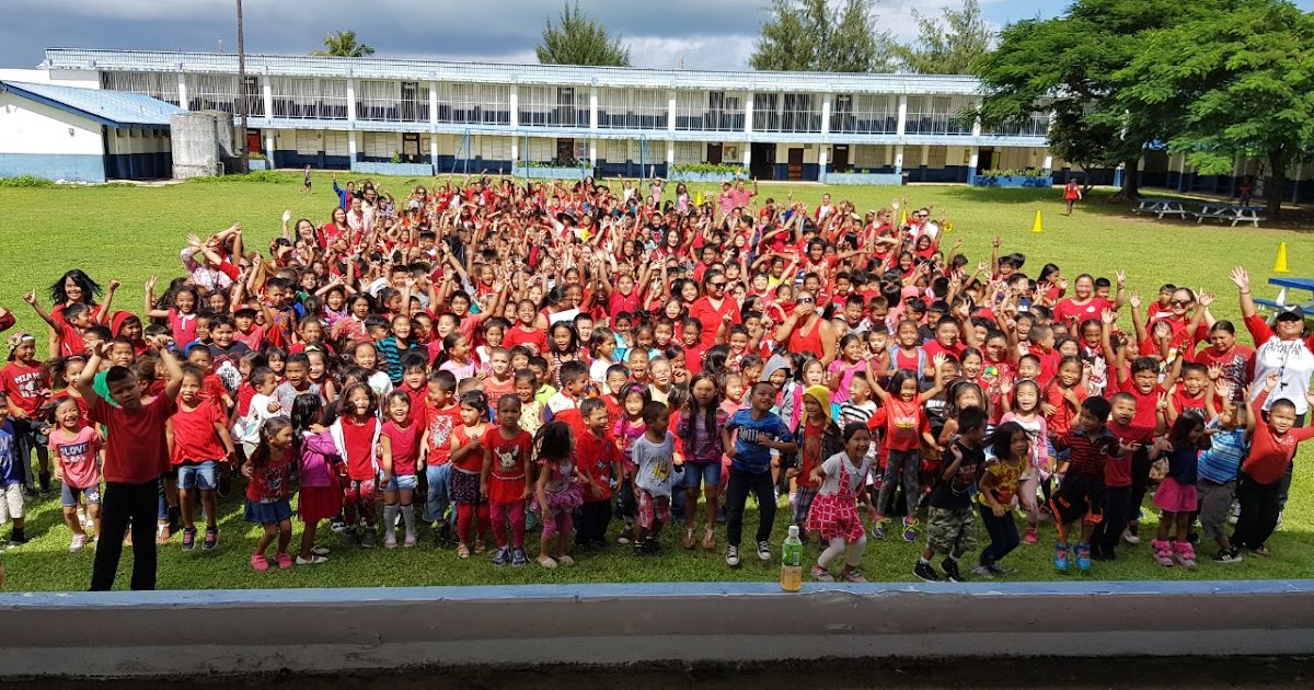 The Mallard Pond: Garapan Elementary School Against Bullying!! Wear Red ...