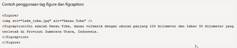 Blog Belajar HTML: Tag figure dan figcaption