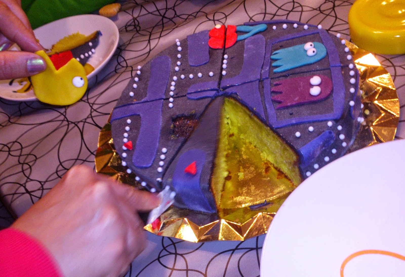 Presumida Daisy: Pastel Pac-Man