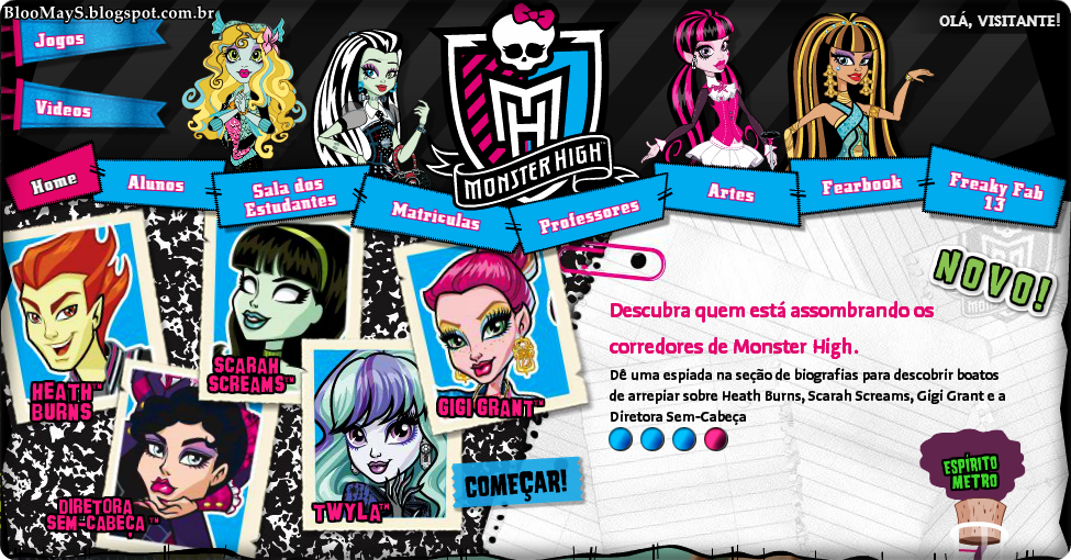 Bloo MayS.: Nostalgia: Agora, vamos falar de Monster High!!