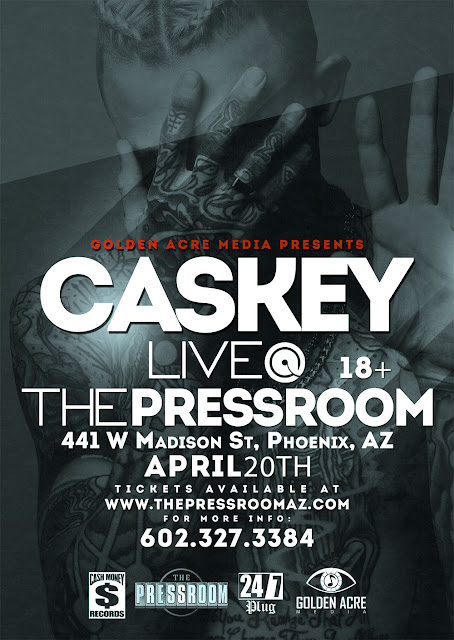 FLYER: CASKEY - ALLYAYO
