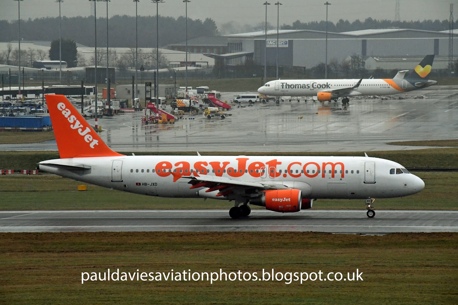PDAviation: Birmingham (EGBB/BHX) 20th January easyjet Airbus A320 HB-JXD