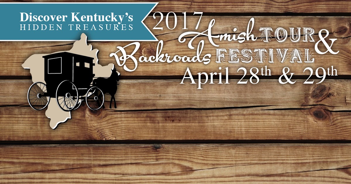 Discover Marion KY: Amish Tour & Backroads Festival, April 28th and ...