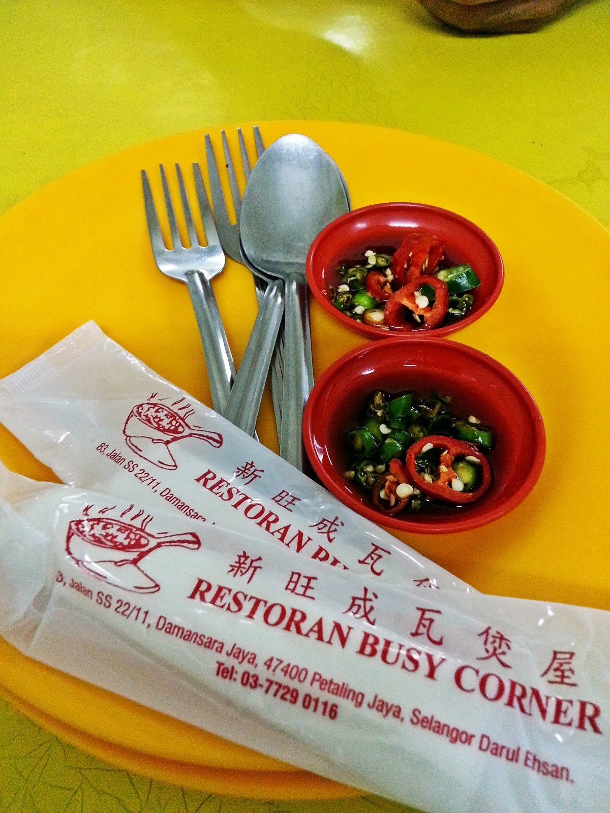 Venoth's Culinary Adventures: Restoran Busy Corner @ Damansara Jaya ...