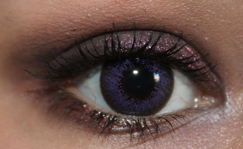 The Dark Side of Beauty: Review: Neo Dali Extra Violet Circle Lenses