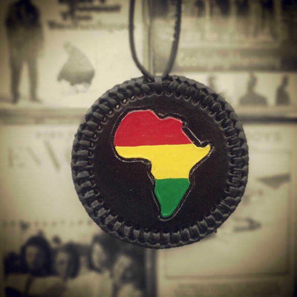 i know i'm a young dude but them leather Africa medallions from the ...