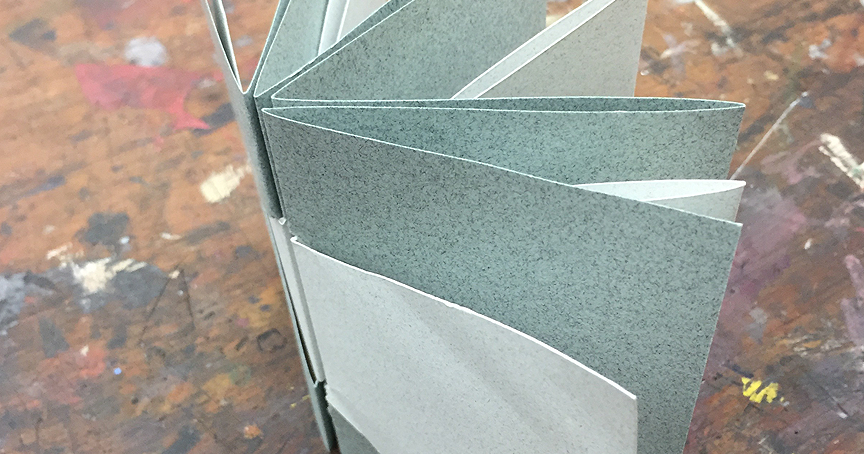 Making Handmade Books: Instructions: Interlocking Double Accordion