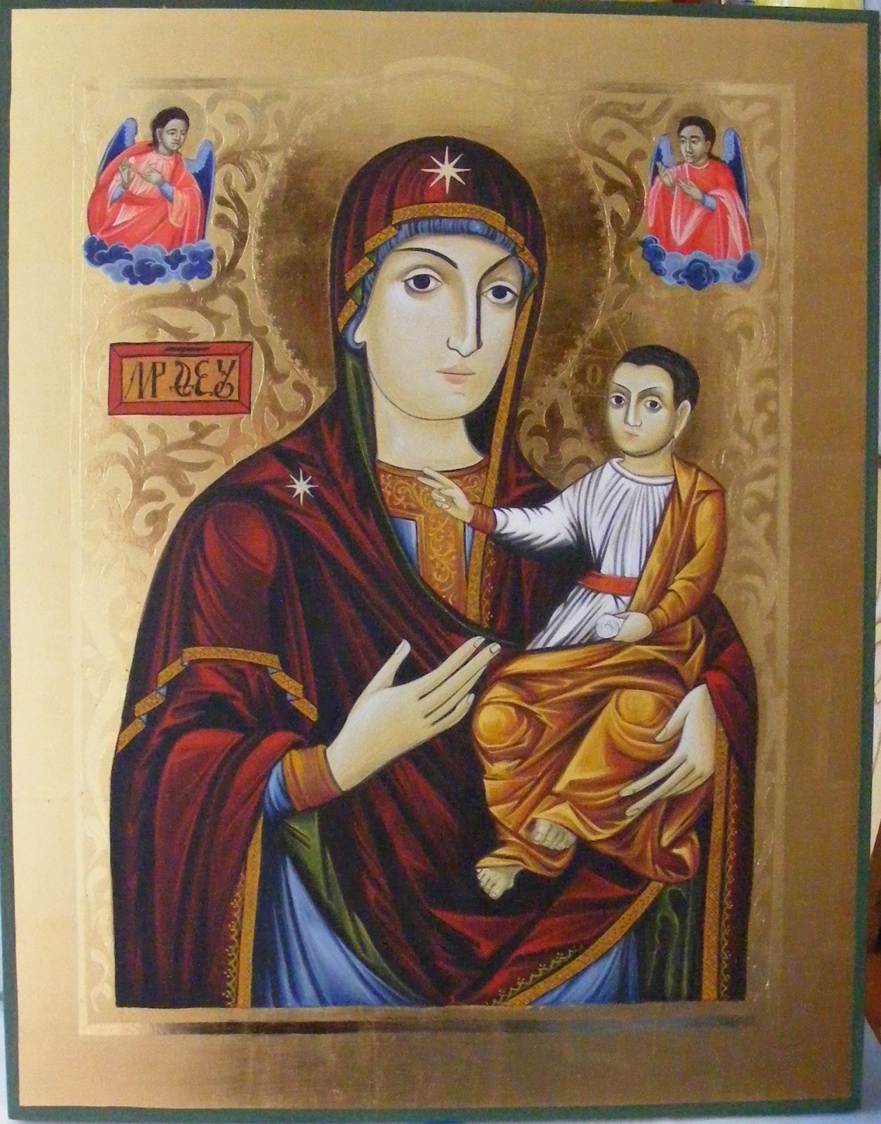 ICOANE PICTATE: Maica Domnului, de la Nicula (replică)