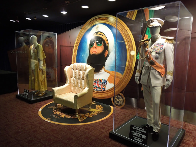Original costumes from The Dictator on display... | Hollywood Movie ...