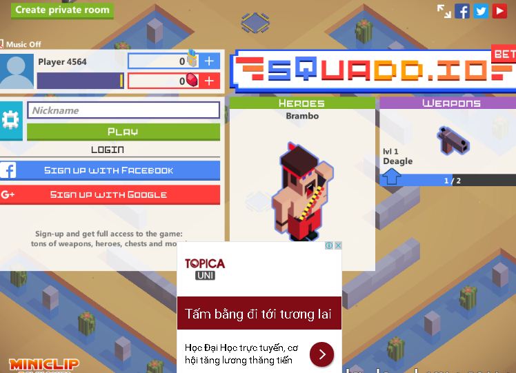 Squadd.io ~ Bonk.io Friv