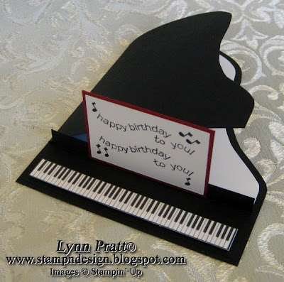 Stamp-n-Design: Piano Cards