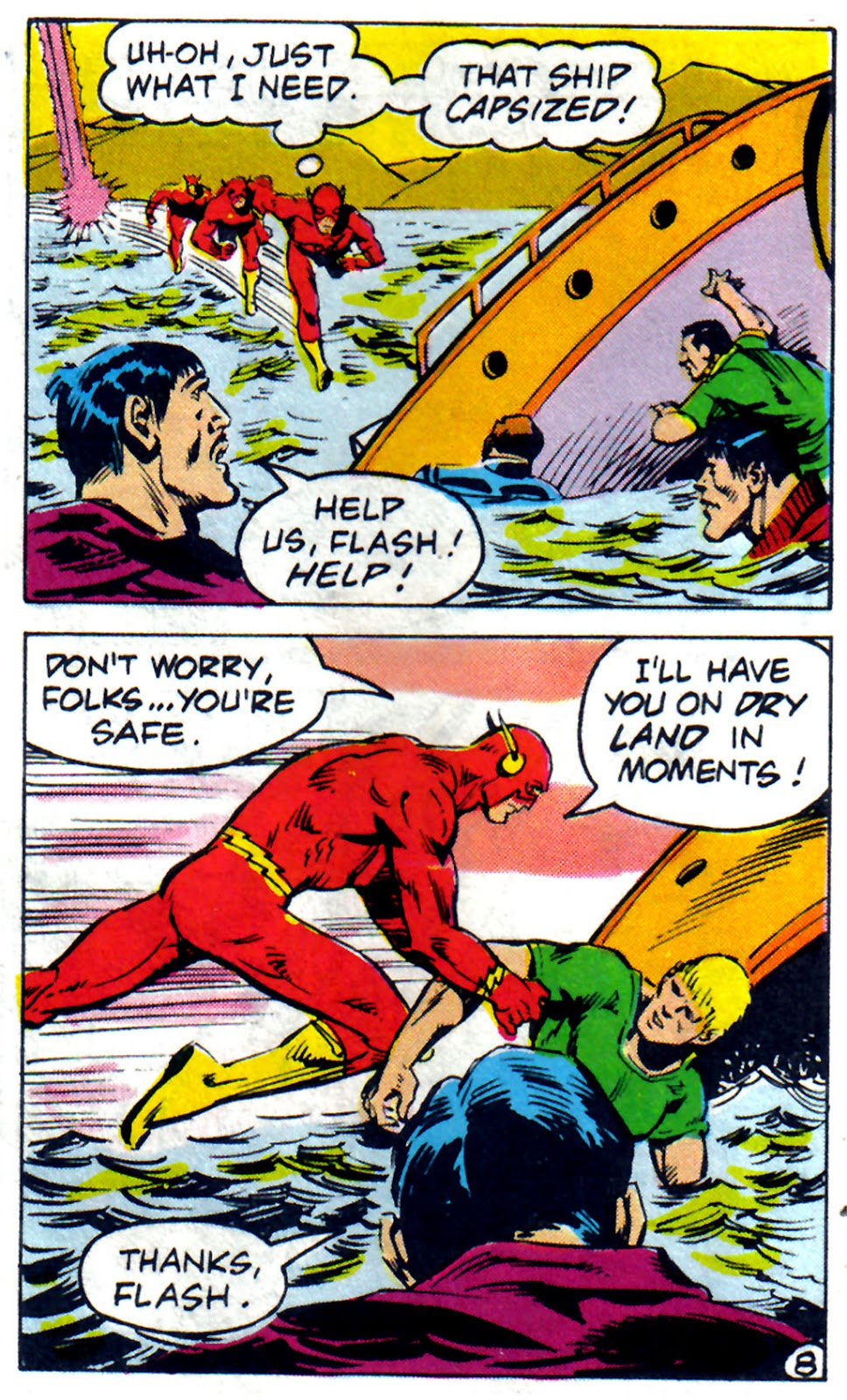 The Dork Review: Super Powers Mini-Comics #4: The Flash