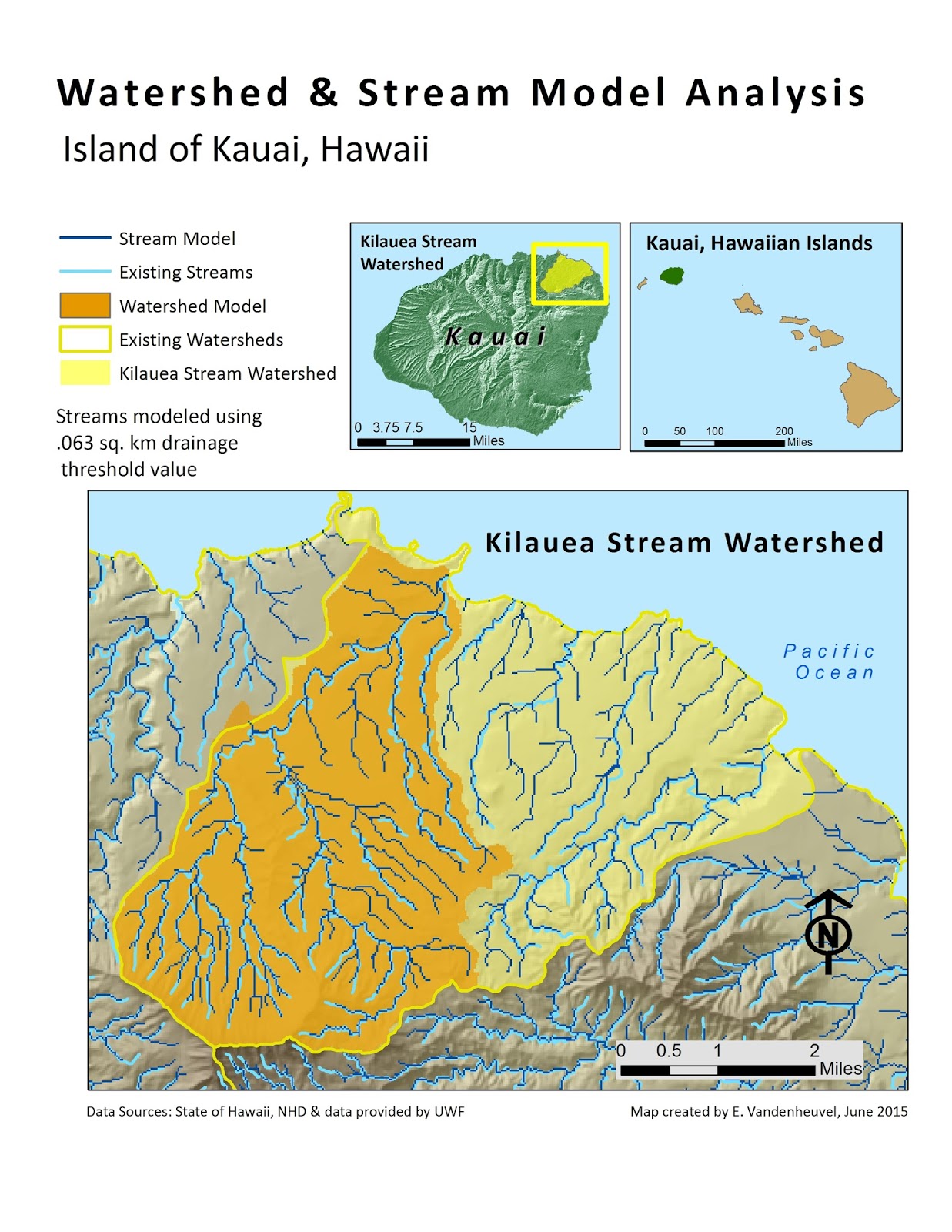GIS nouveau: Watershed Analysis & Stream Models