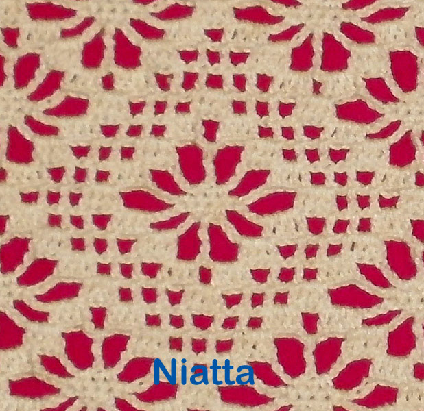 Th E crochet: Spider Stitch Filet Crochet Curtain