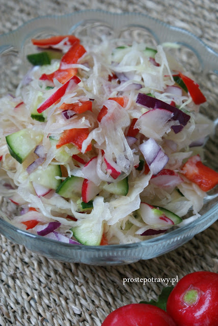 Proste Potrawy: Surówka ze świeżych warzyw