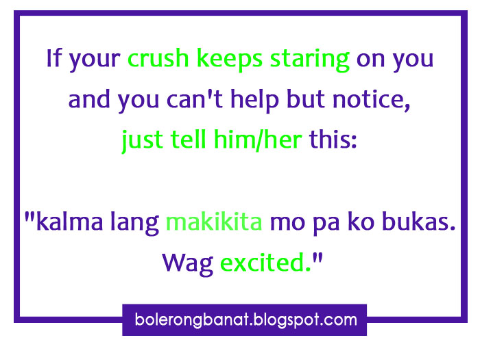 Kalma lang makikita mo pa ako bukas, wag exited ~ Bolerong Banat ...