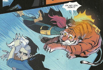 Batman vs. Tiger Vs. Batgirl vs. Tiger
