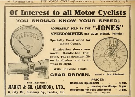 The Velobanjogent: The Jones mechanical Tachometer...one of the last ...