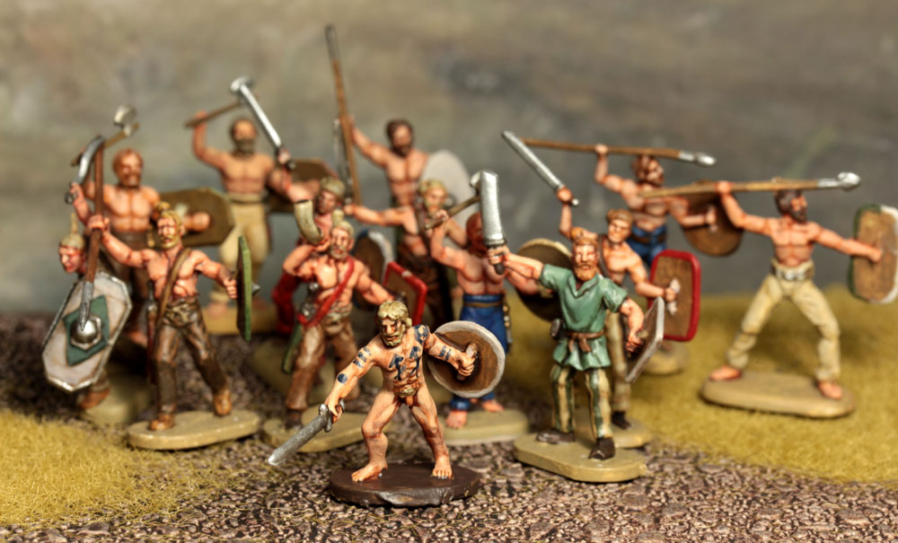 [TMP] "1/72 Germanic warband with tattooed berseker" Topic
