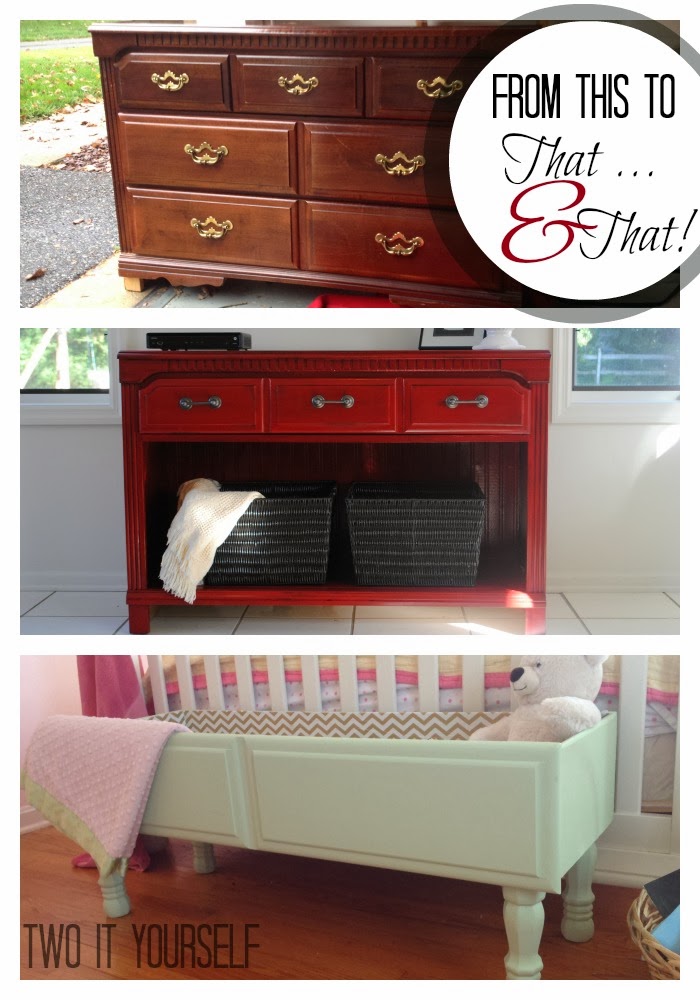 Two It Yourself: Dresser Drawer to Storage Box {Easy DIY Project}