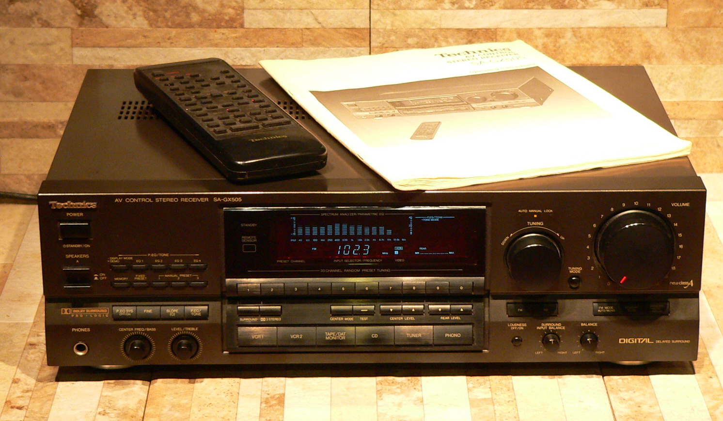 su-distribuidor audio hi-fi and hi-end: RECEIVER TECHNICS SA-GX505 -SIN ...