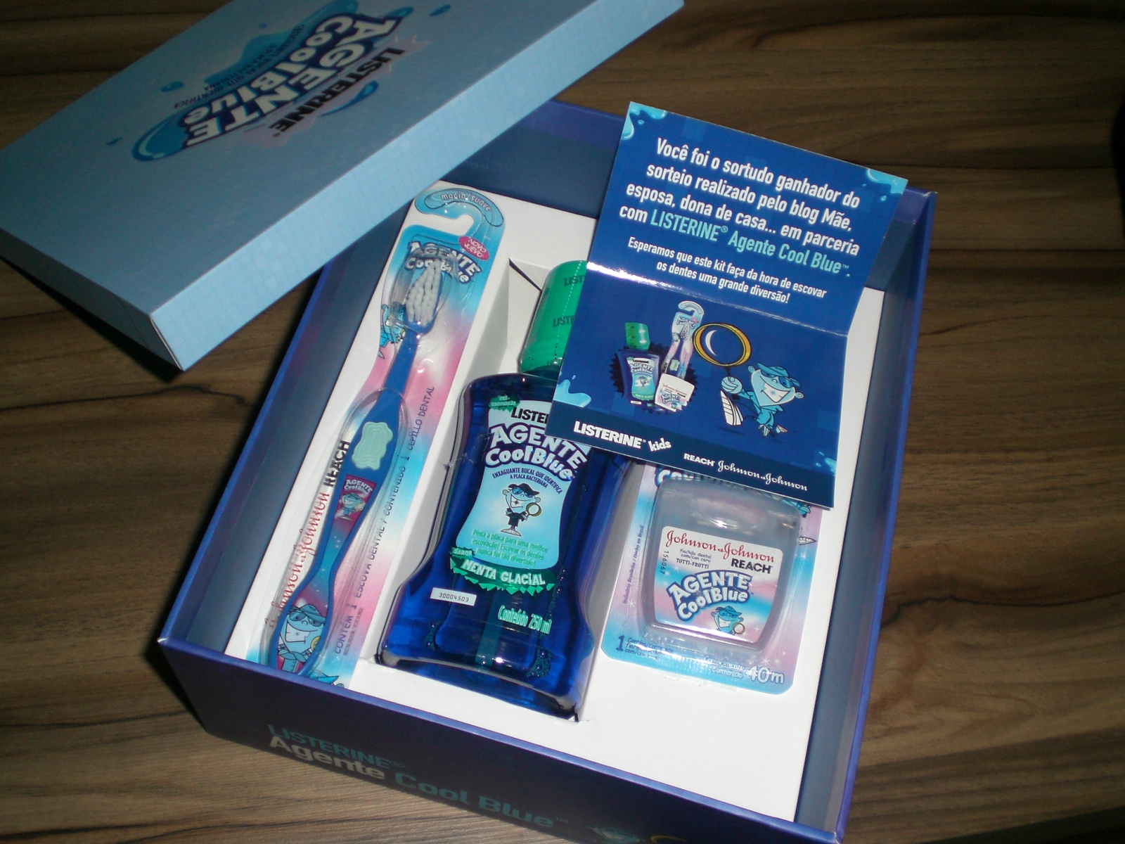 Sorteio de um Kit Listerine Agente Cool Blue - Blog Dri Viaro - Família ...