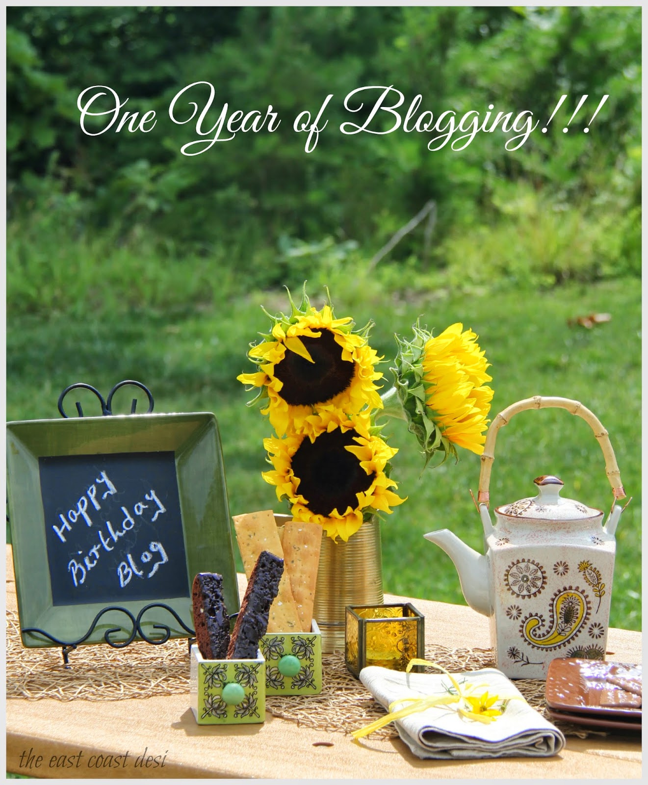 the east coast desi: Happy 1st Birthday Blog