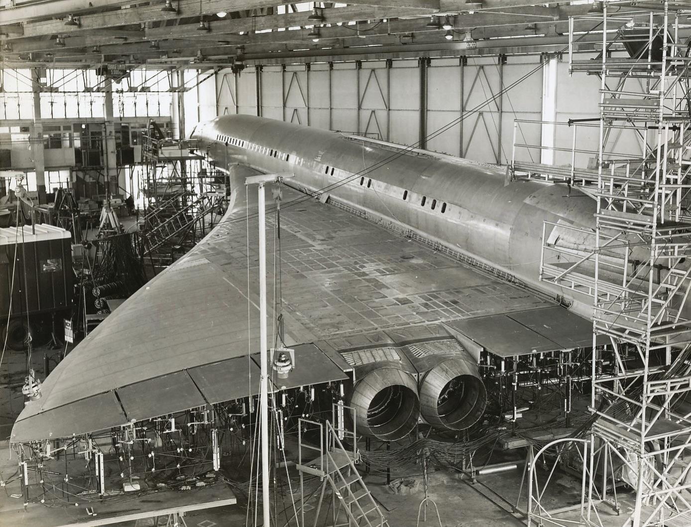 Photos techniques sur Concorde