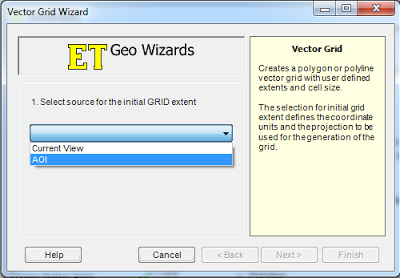 Membuat Vektor Grid Pada ArcGIS 10 Menggunakan ET GeoWizards | CITRAGIS