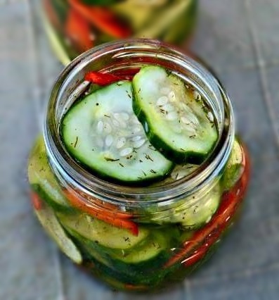 Homemade Sweet Pickles - Yummy Recipe