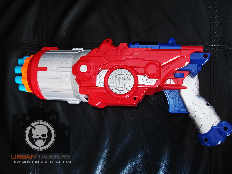 Urban Taggers.: Optimus Prime Cyber Blaster