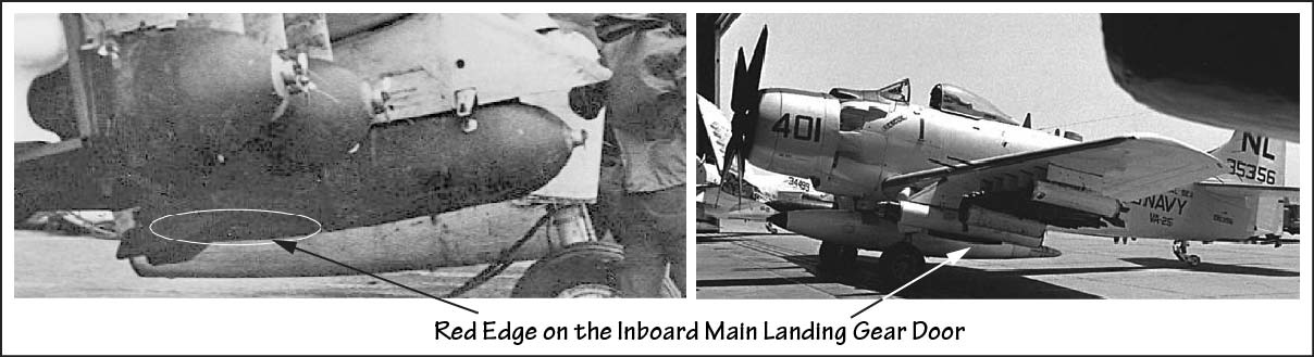 Tailhook Topics: Things Under Wings: VA-25 A-1 Skyraider Toilet Bomber