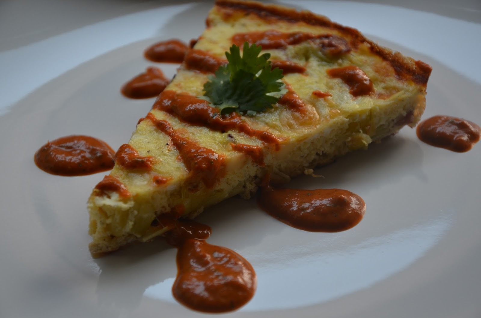 Stuffed With Love: Leek, Turkey Bacon and Feta Frittata