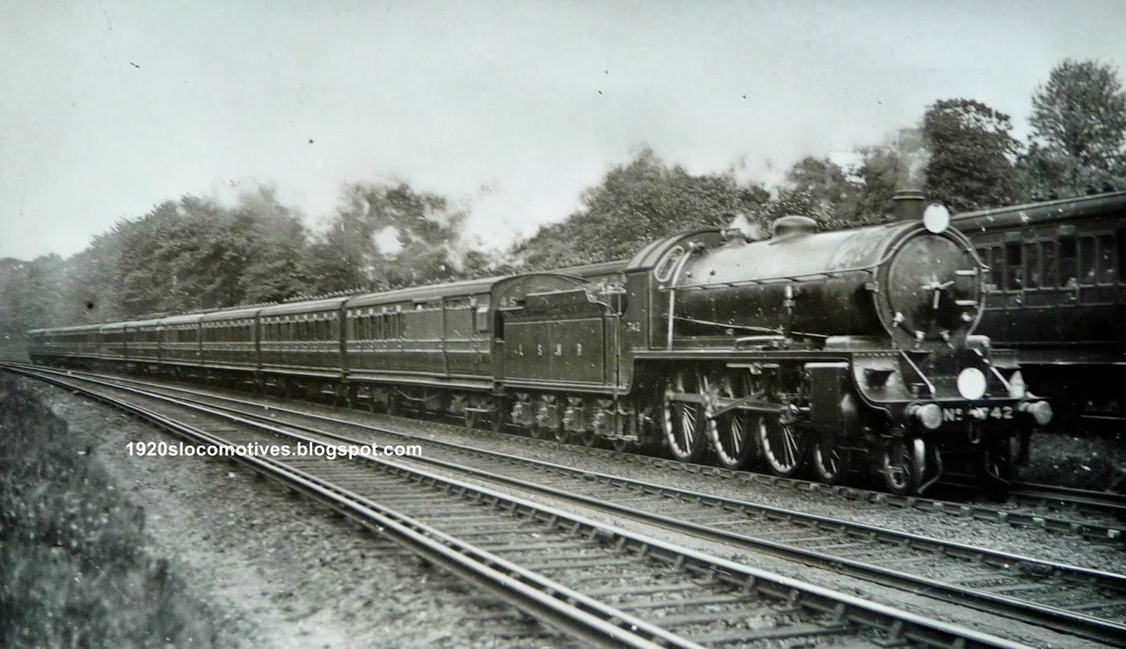 Steam Locomotives - 1920s: Southern Locomotives, 1920s.