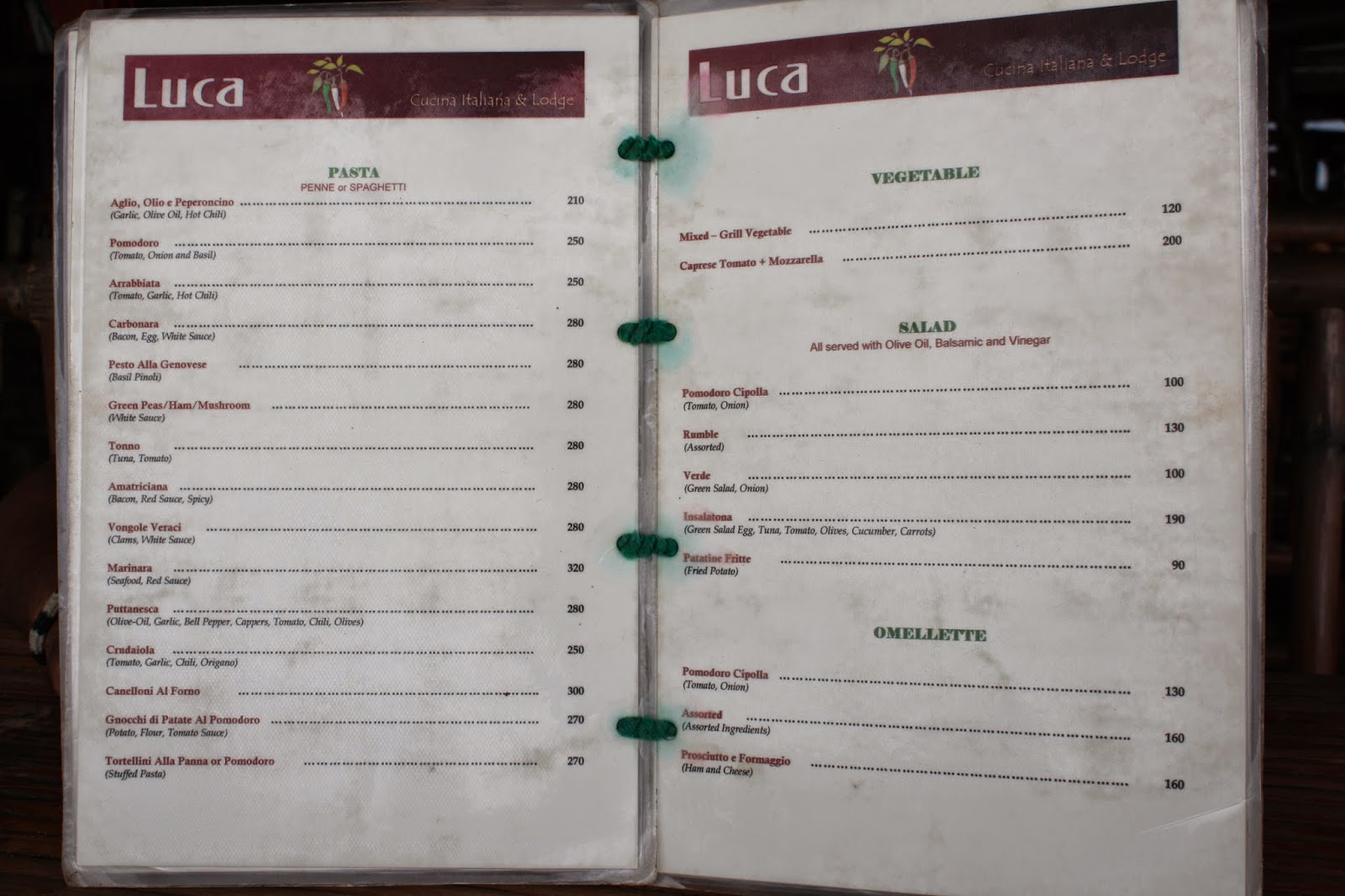 tetadventurer: Luca Cucina Italiana at Talipanan Beach in Puerto Galera