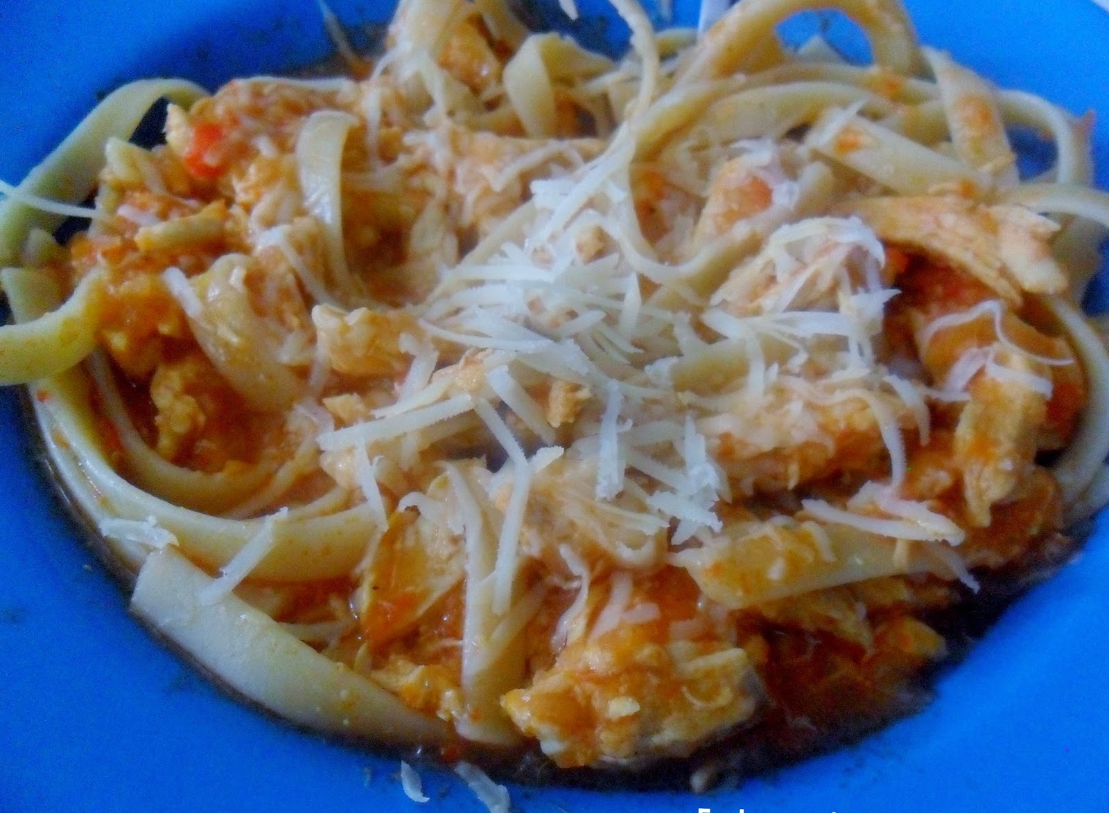 En la Cocina de la Tia Clacla: Pasta con Pollo